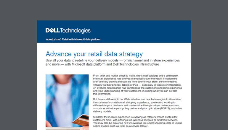 Dell Technologies: Advance Your Retail Data Strategy | Insight
