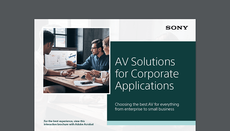 Meeting the Challenges of Today’s Workforce With Sony | Insight